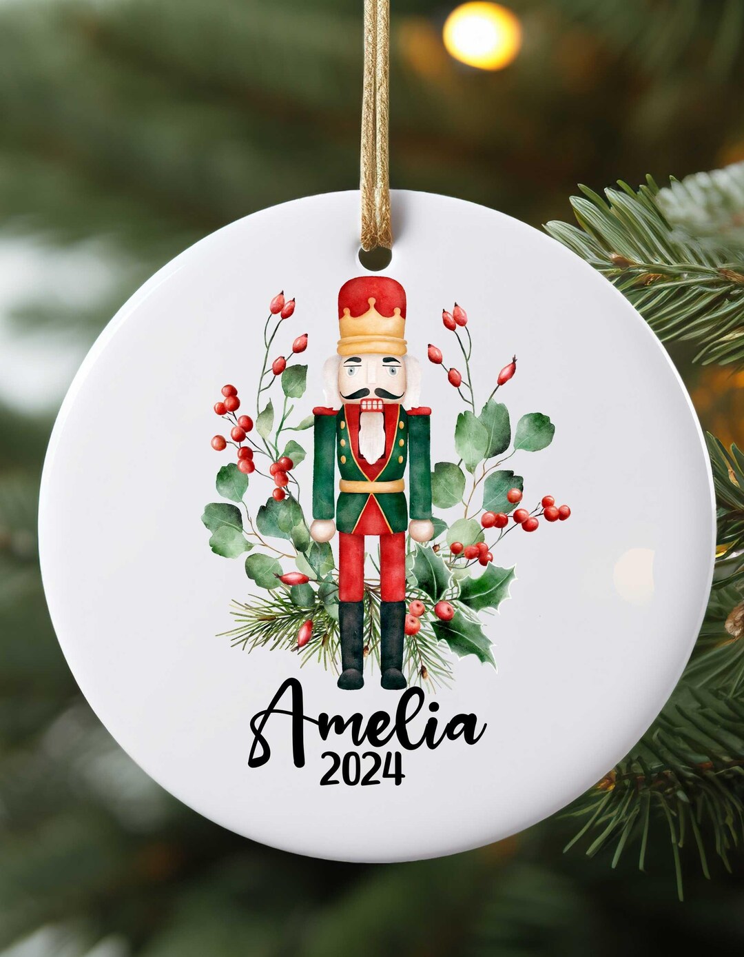 Personalized Nutcracker Ornament Ballet Nutcracker Gift for Kids ...