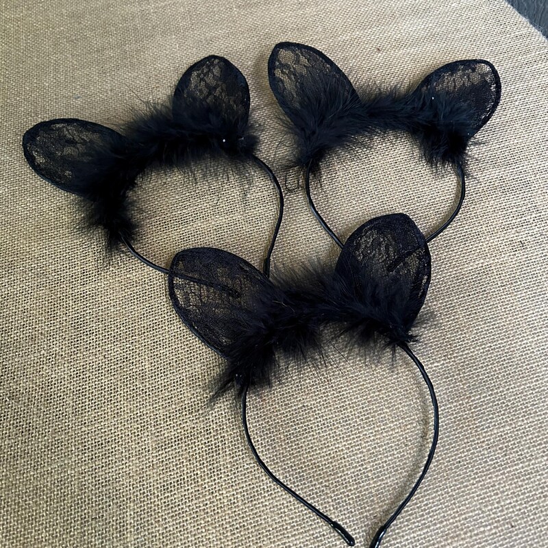 Cat Ear Headband - Etsy