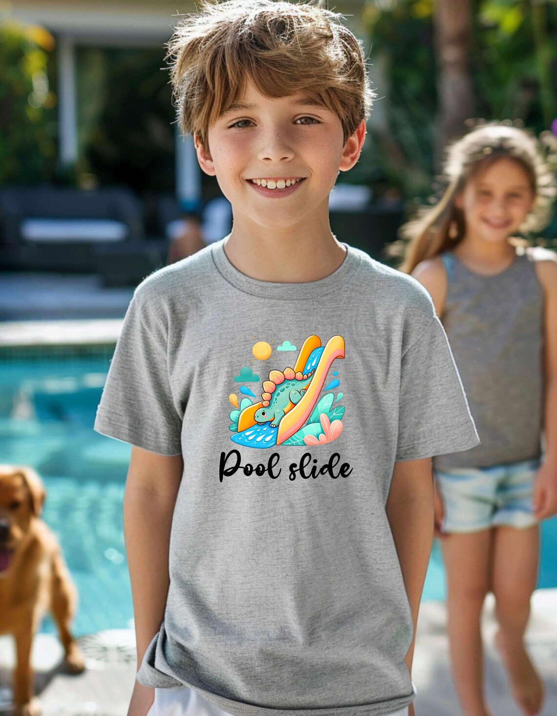 Childs Summer Tshirt With Cute Funny Animals Summer Shirts for Kids ...