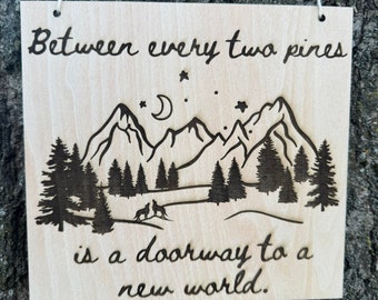 John Muir Between Every Two Pines is a Doorway to a New World. - Etsy