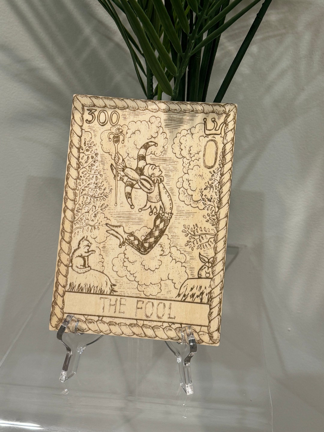 The Fool Tarot Card Interior Decorating Display Voodoo New - Etsy