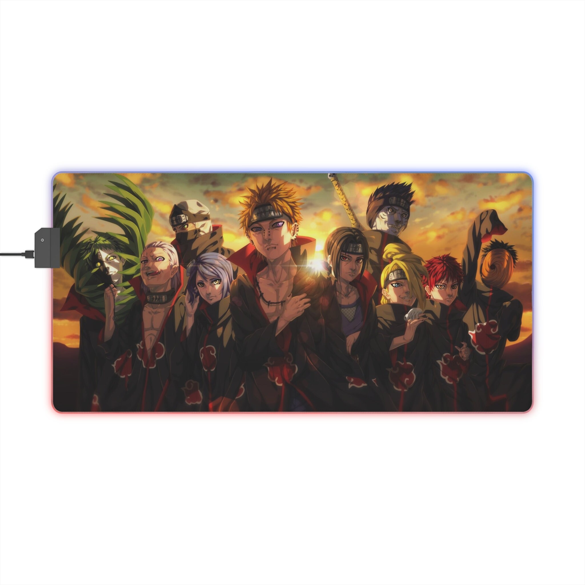 Akatsuki LED Gaming Mouse Pad - Etsy