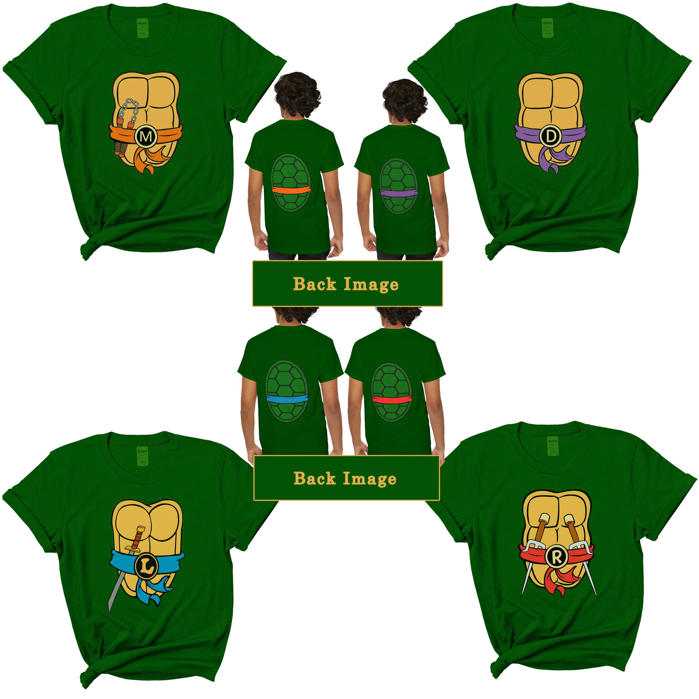 Turtles Birthday Boy-girl Png, Turtles Matching Png, Ninja Turtles ...