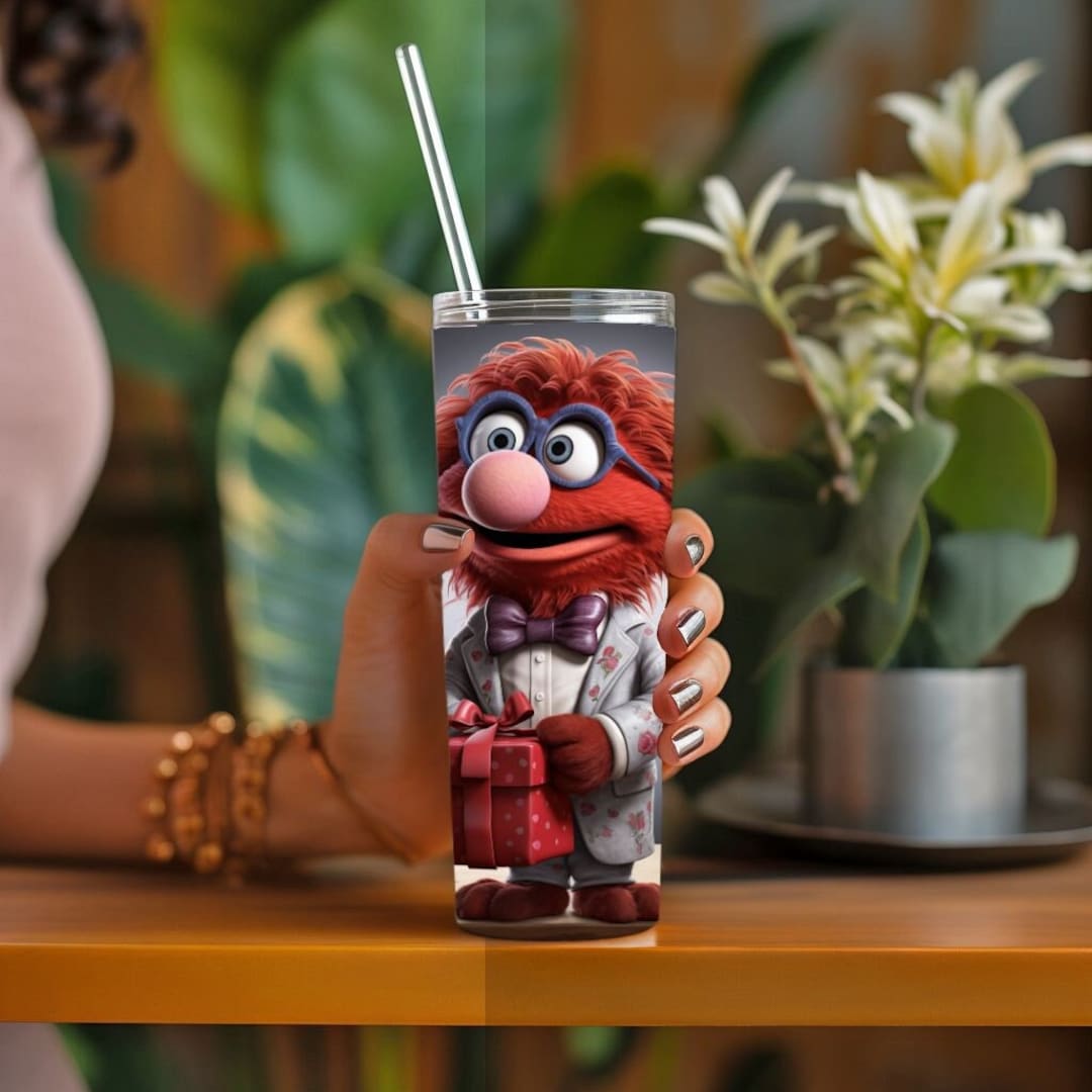 Muppet Valentine Png, 20oz Animal Muppet Tumbler PNG, Animal Muppet ...