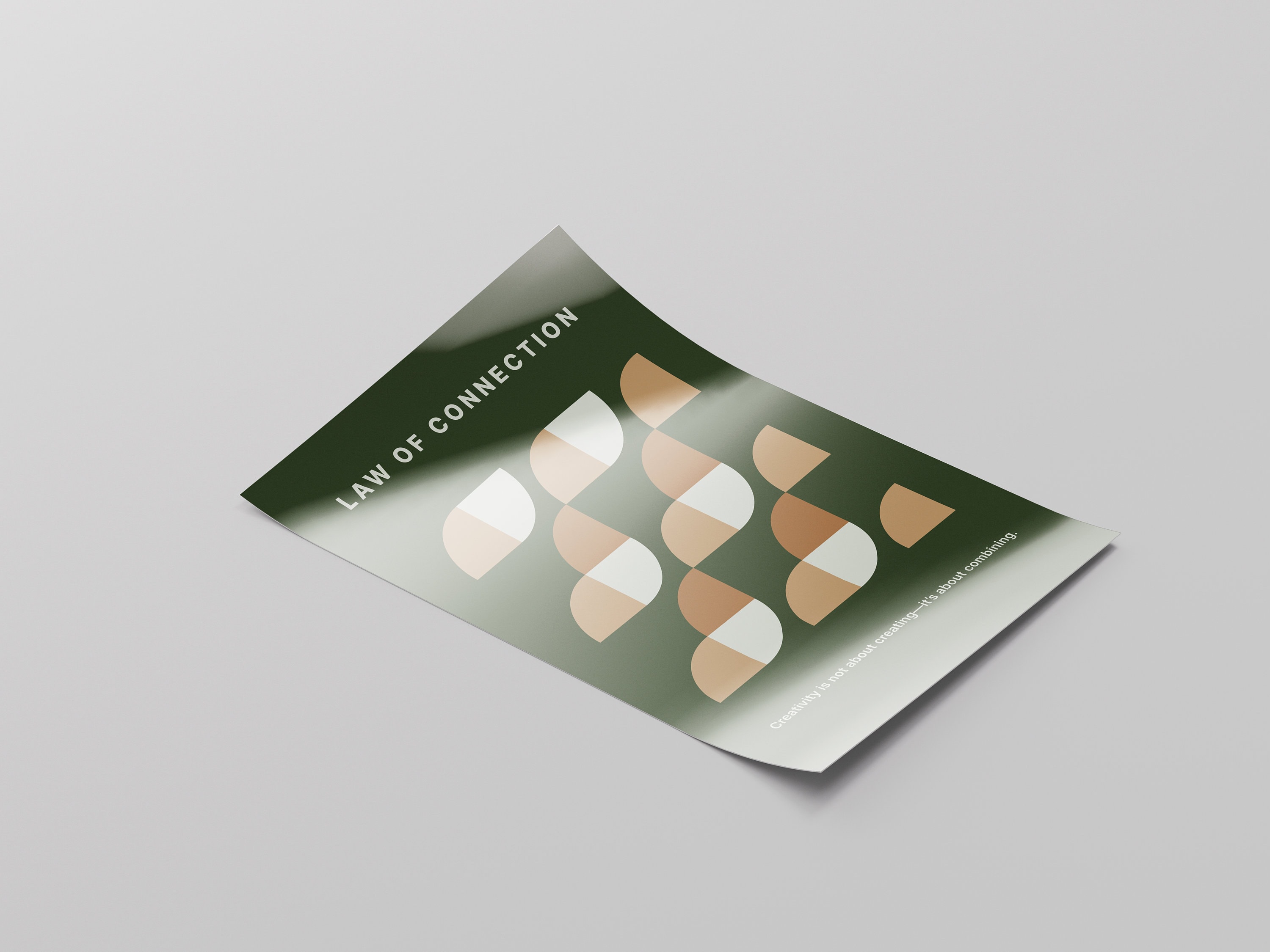 Law of Connection Printable Poster Law of Creativity Series ...