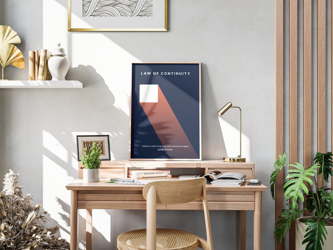 Law of Continuity Printable Poster Law of Creativity Series ...