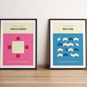 12 Design Principles Poster Bundle - Home Office School Decor ...