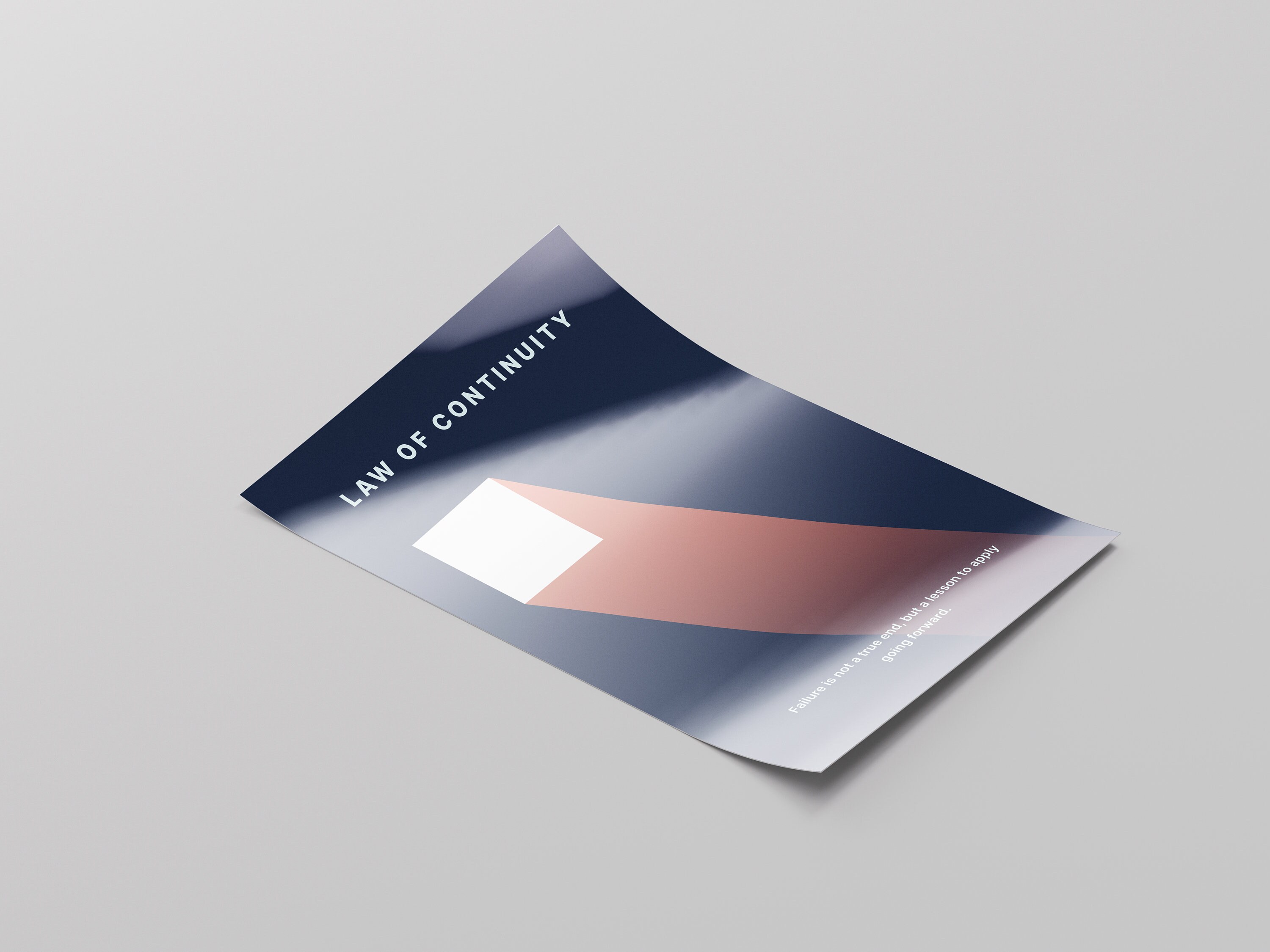 Law of Continuity Printable Poster Law of Creativity Series ...