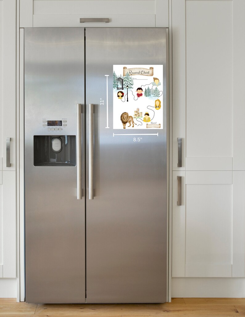 Narnia Themed Reward Chart Digital Download, the Lion the Witch and the ...