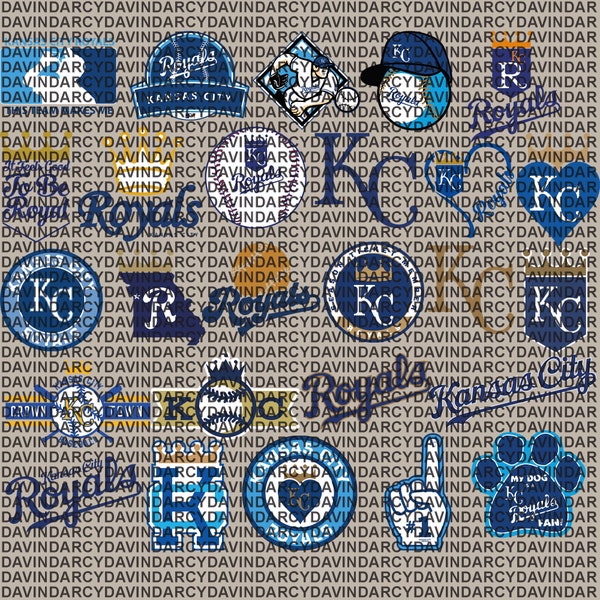 Kc Royals Svg - Etsy