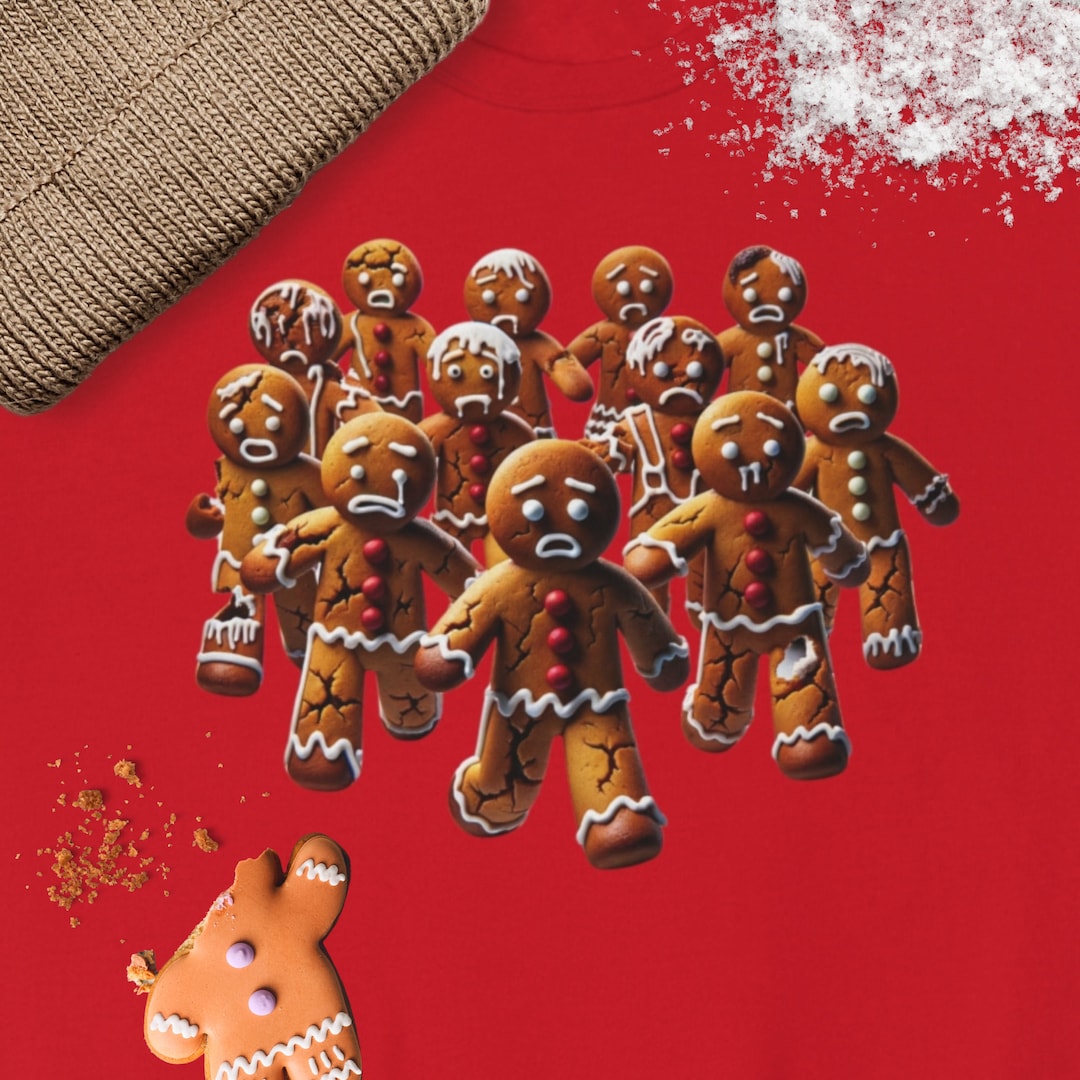 The Walking Bread Gingerbread Men Sweatshirt, Spin-off Shirts, Memes ...