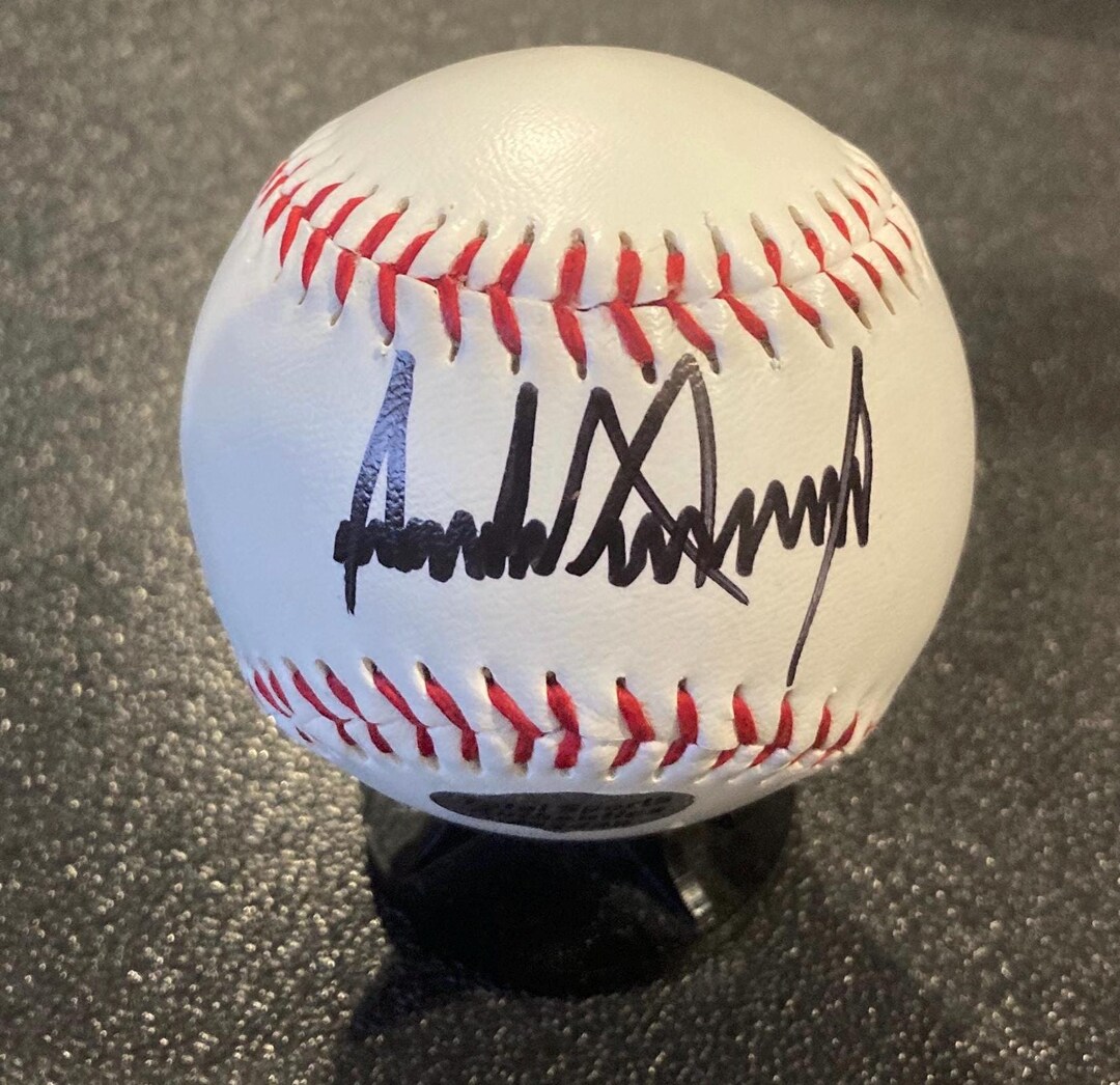 Donald Trump 45th, 47th President Signed Baseball COA & Hologram - Etsy