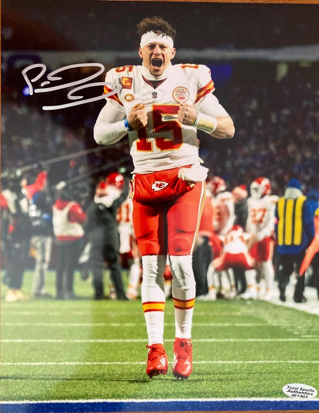 Patrick Mahomes Signed Kansas City Chiefs 8x10 Photo COA & Hologram - Etsy