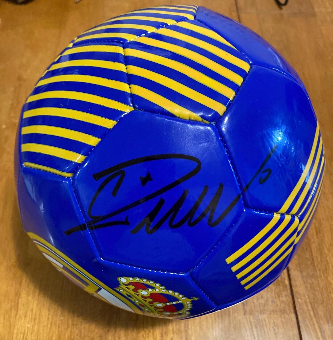 Cristiano Ronaldo Signed Real Madrid Soccer Ball COA & Hologram - Etsy