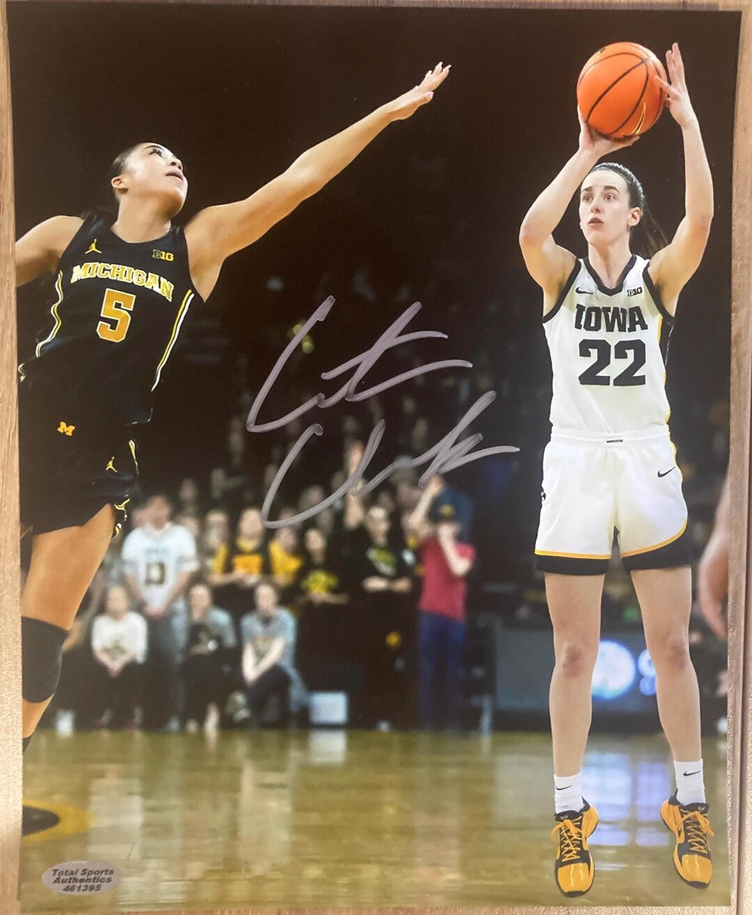 Caitlin Clark Iowa Hawkeyes Signed 8x10 Photo COA & Hologram - Etsy