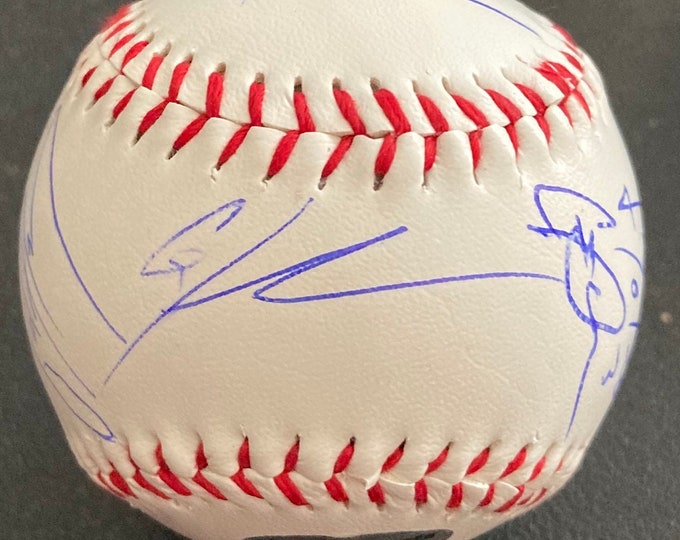 Gunner Henderson Colton Cowser Team Signed Baltimore Orioles Rawlings ...