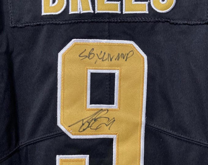 Drew Brees Signed New Orleans Saints Jersey COA Hologram - Etsy