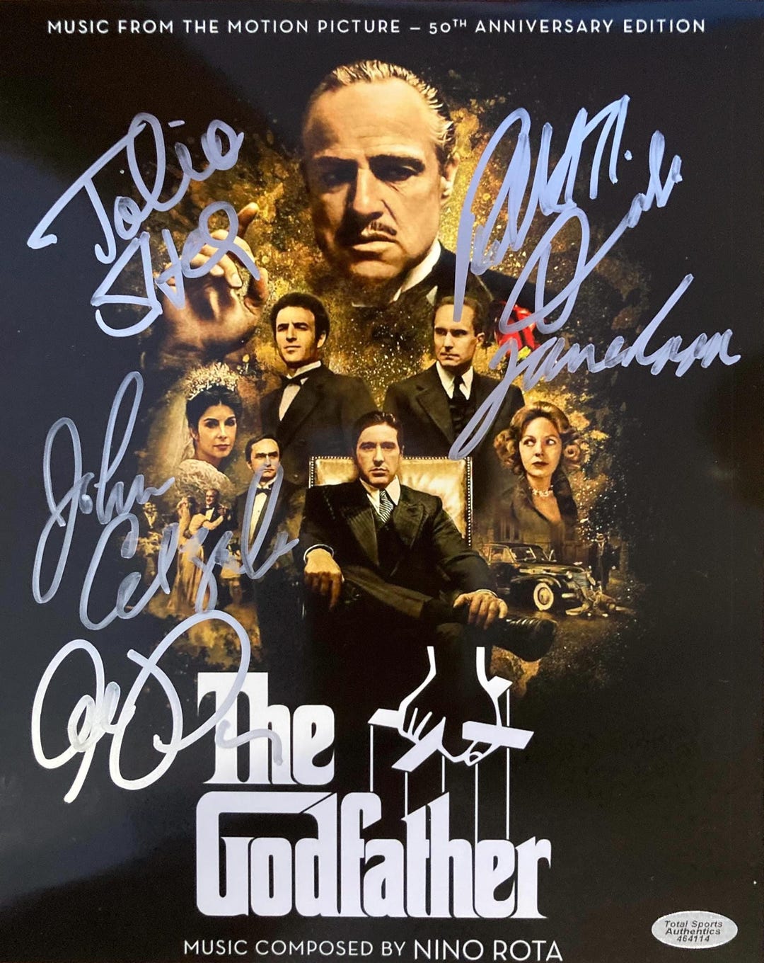Al Pacino Talia Shire & Cast Signed the Godfather 8x10 Photo COA - Etsy