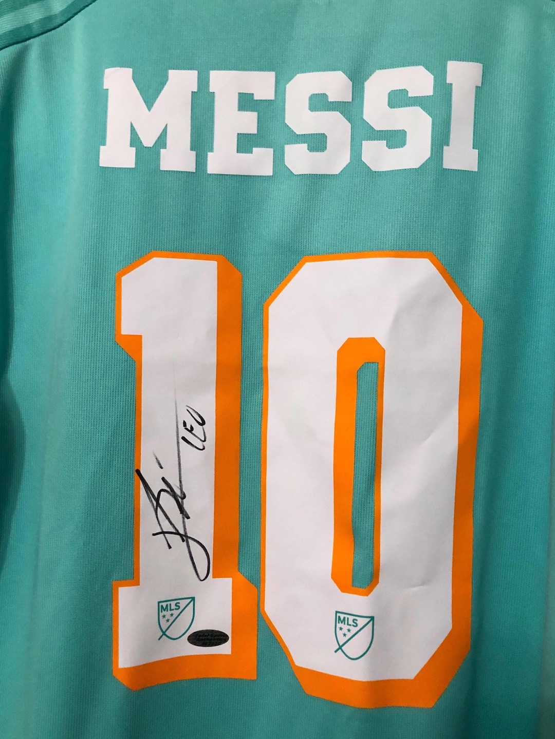 Lionel Messi Signed Soccer Jersey COA & Hologram - Etsy