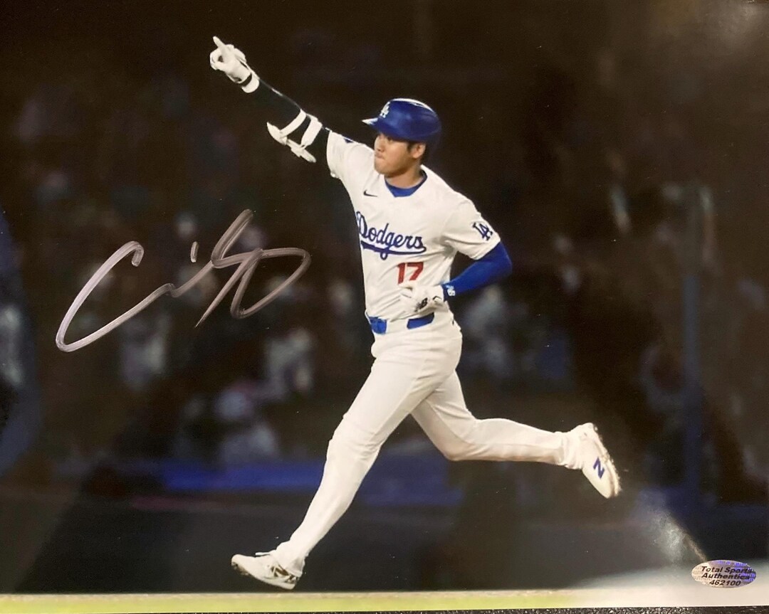 Shohei Ohtani Signed Los Angeles Dodgers 8x10 Photo COA & Hologram - Etsy