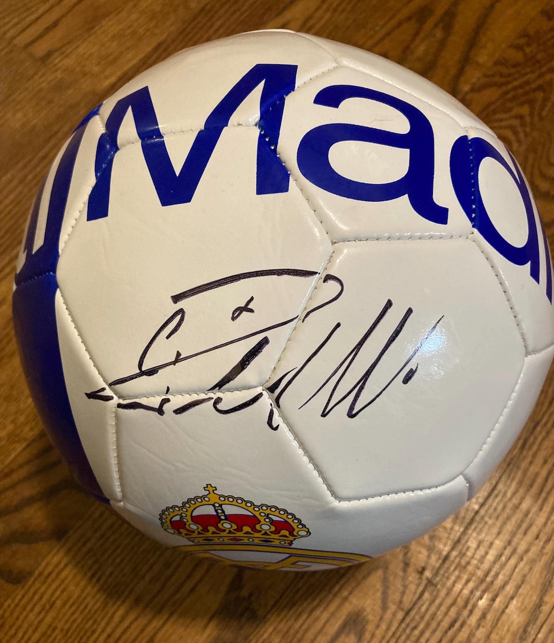 Cristiano Ronaldo Signed Real Madrid Soccer Ball COA & Hologram - Etsy