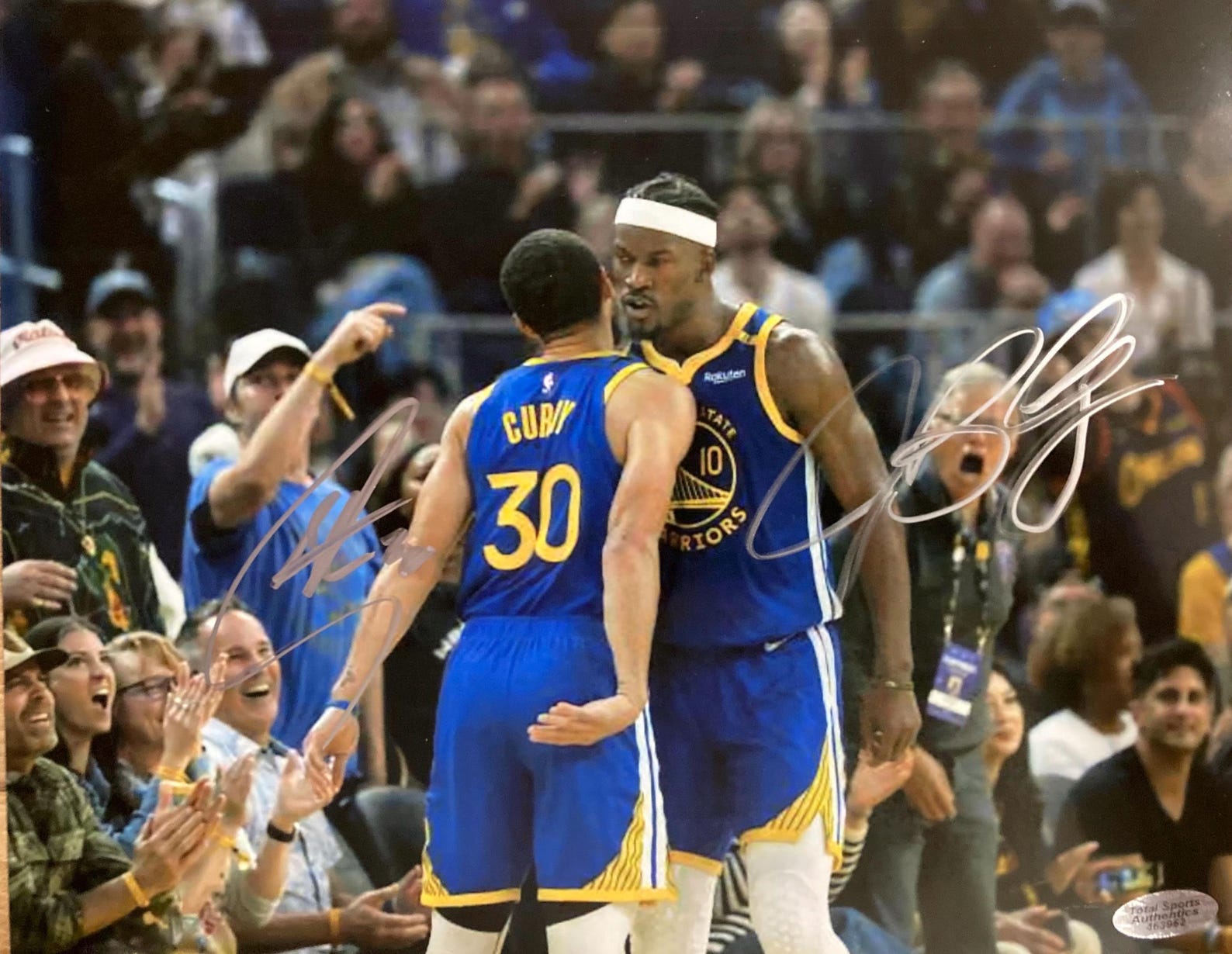 Steph Curry & Jimmy Butler Golden State Warriors Signed NBA 8x10 Photo ...