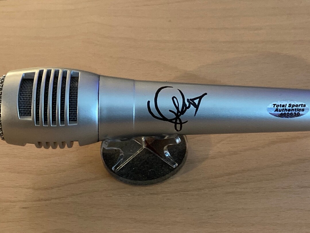 Taylor Swift Signed Country Music Superstar Microphone COA & Hologram ...