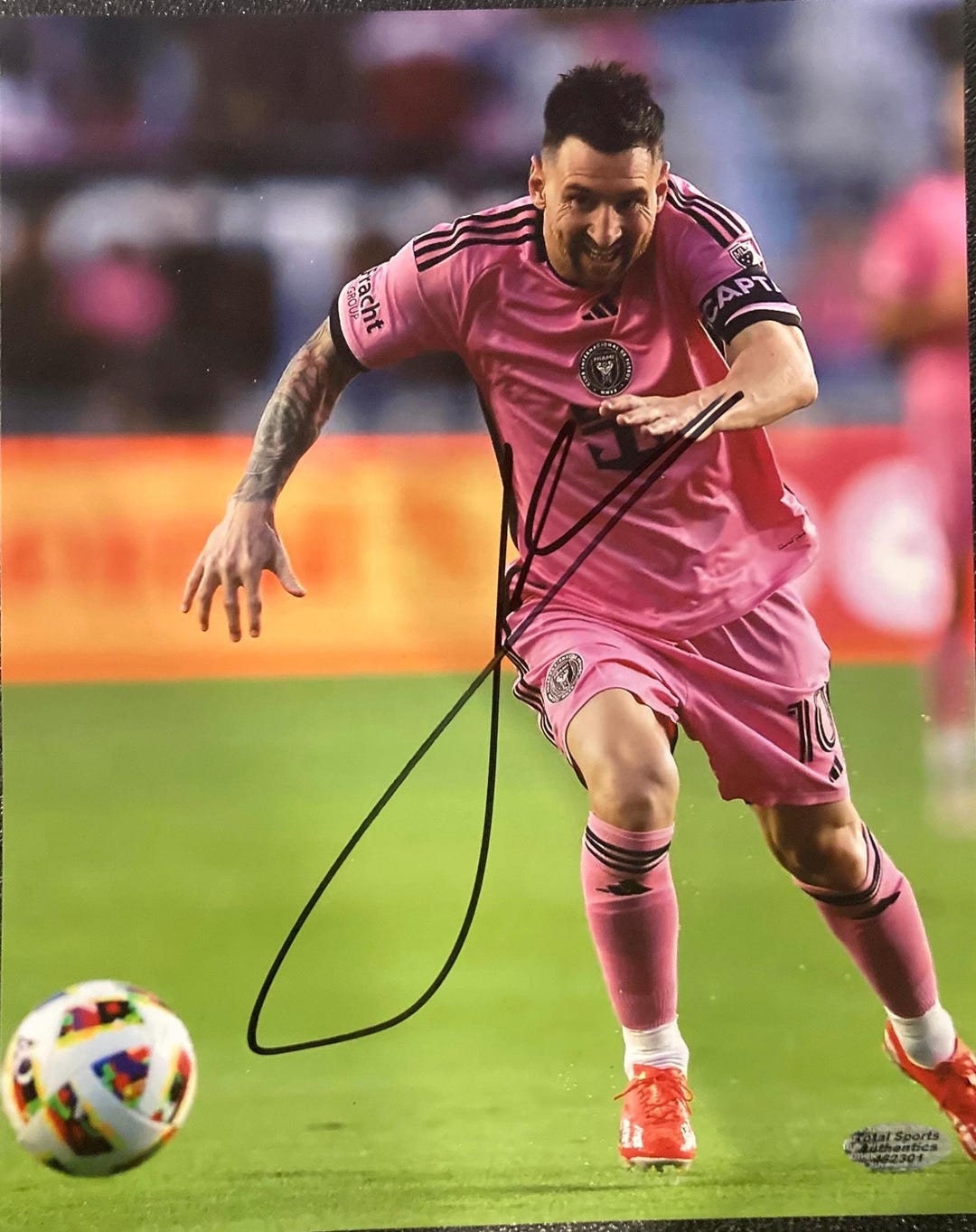 Lionel Messi Signed Inter Miami CF 8x10 Photo COA & Hologram - Etsy