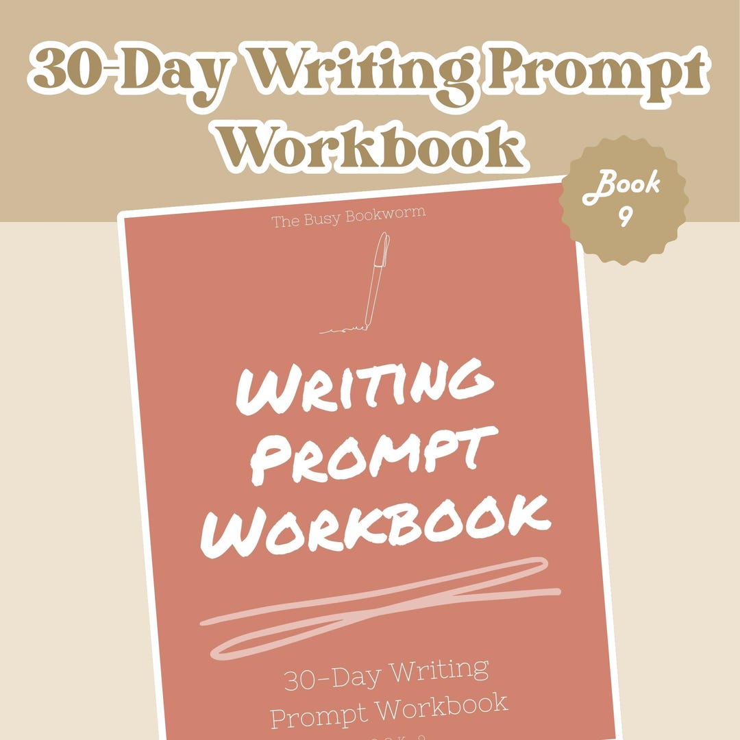 30-day Writing Prompt Workbook (book 9); Creative Writing Exercises ...