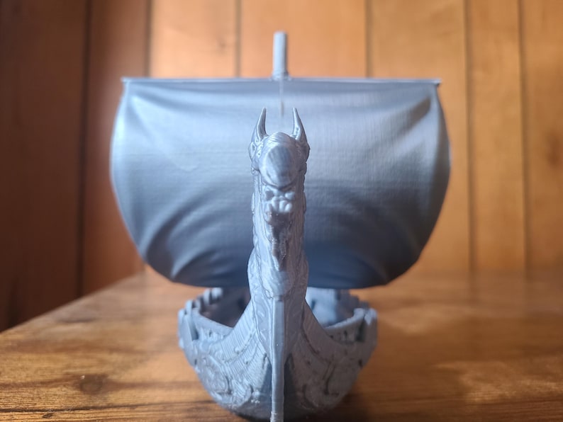 Viking Longship | 28mm 32mm Scale | D&D Scatter Terrain | Wargaming ...