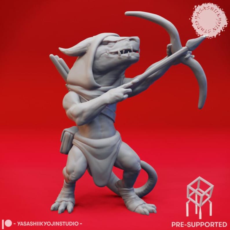 Kobold Mob | 3D Printed Miniature | D&D | Yasashii Kyojin - Etsy