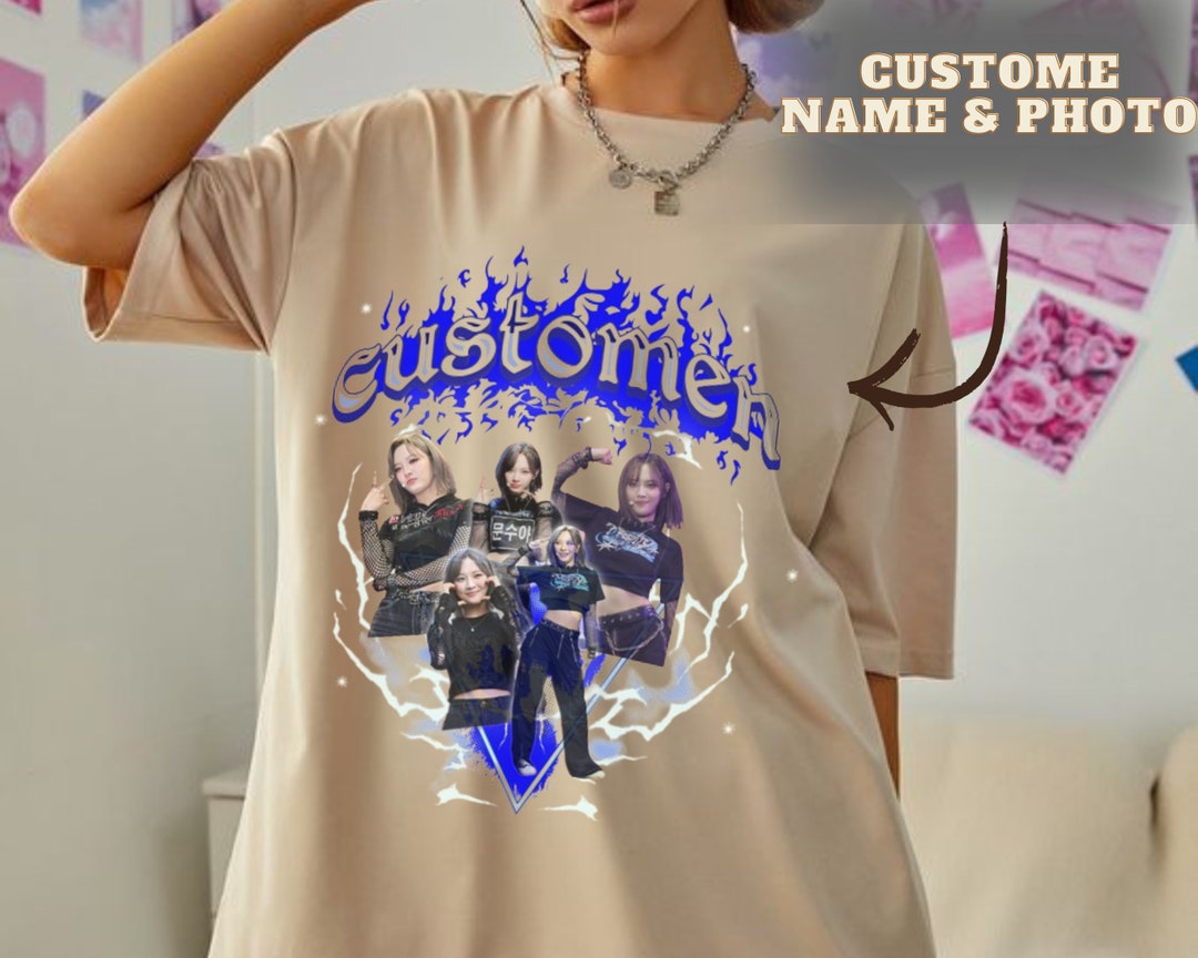 Custom Bootleg Rap Tee, Custom Photo Shirt, Insert Your Design, CUSTOM ...