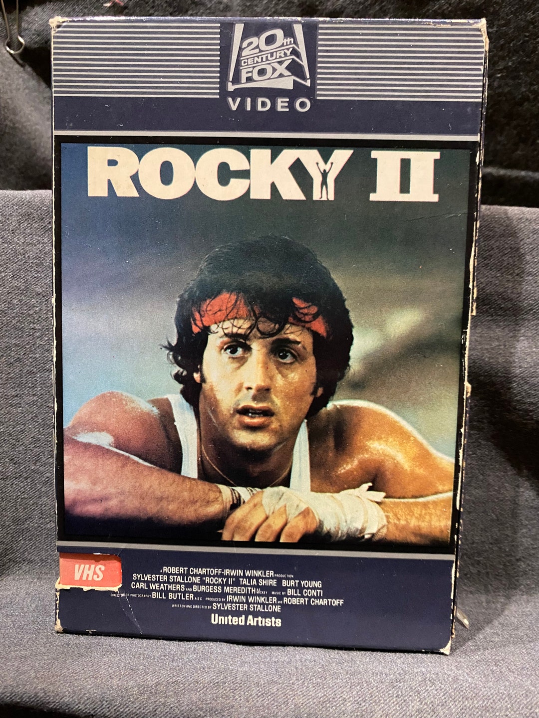 1982 Rocky II VHS, Original Drawer Box - Etsy