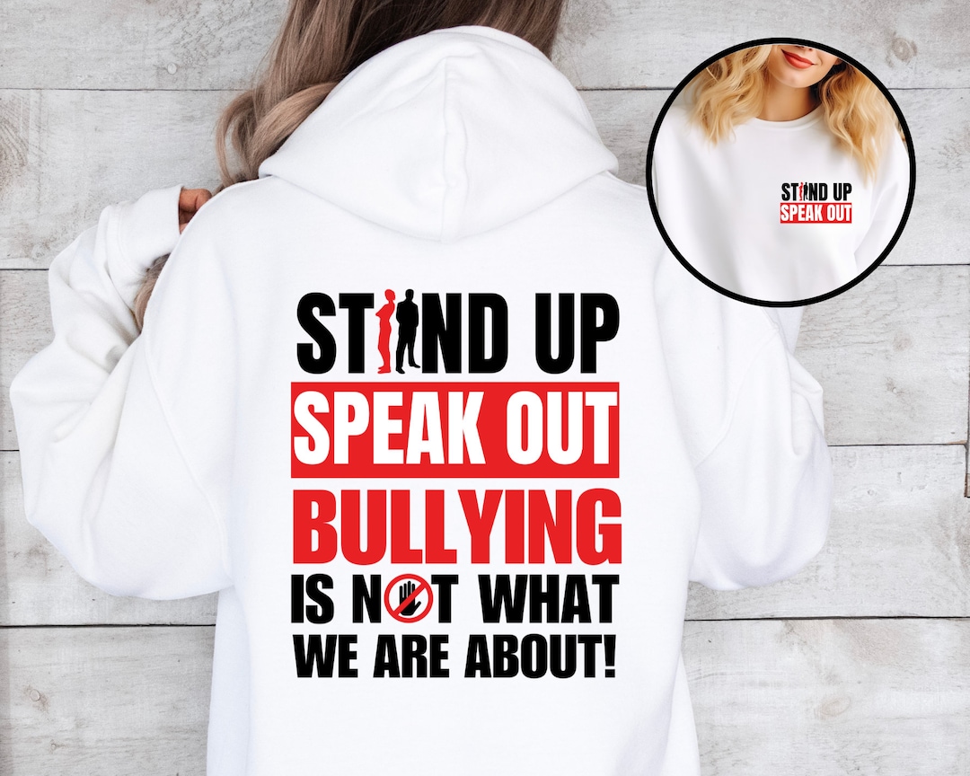 Anti Bullying Stand up Speak Out Bully Awareness Teacher - Etsy