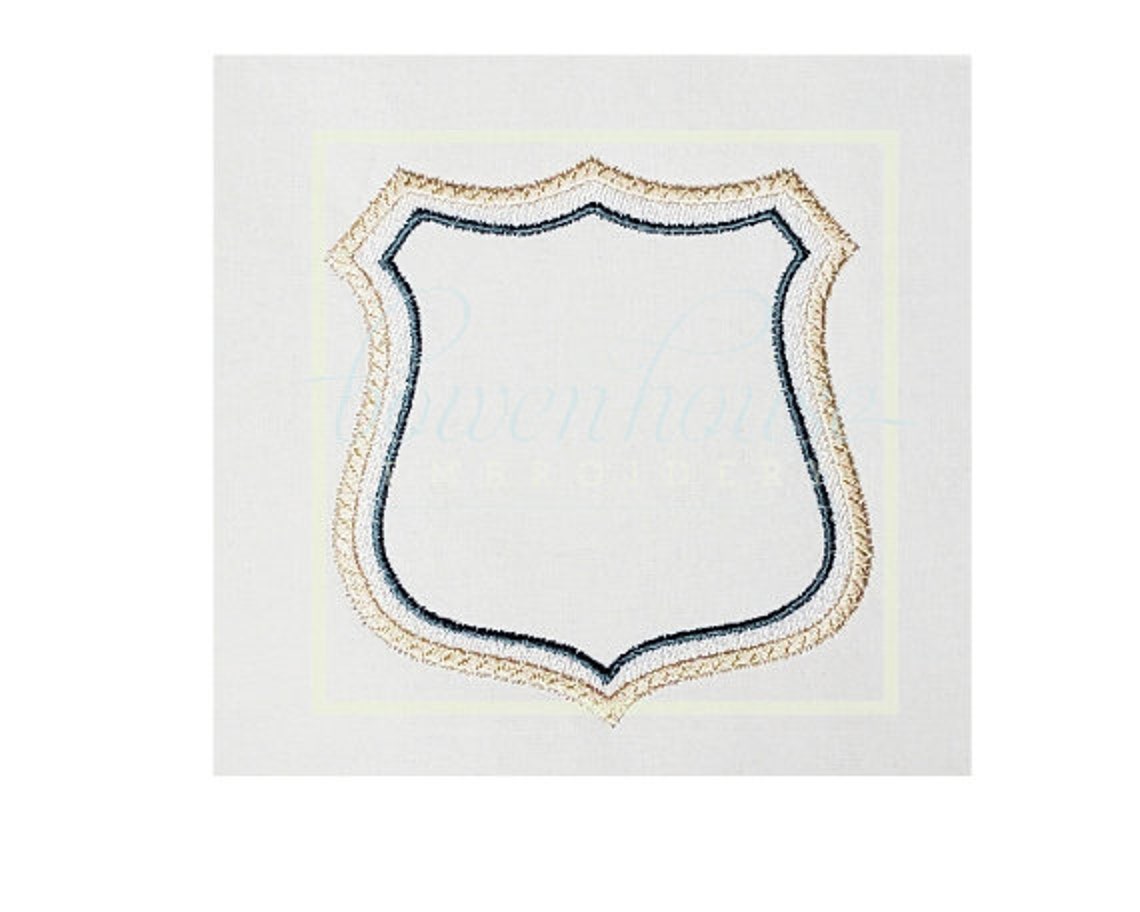 Western Monogram Frame Machine Embroidery Design - Etsy