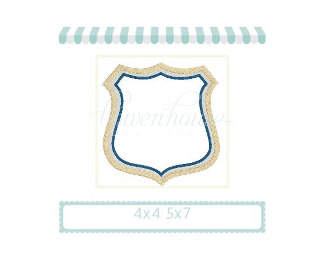 Western Monogram Frame Machine Embroidery Design - Etsy