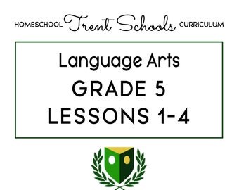 Grade 7 Fine Arts Packet 1 of 7 lessons 1-4 - Etsy