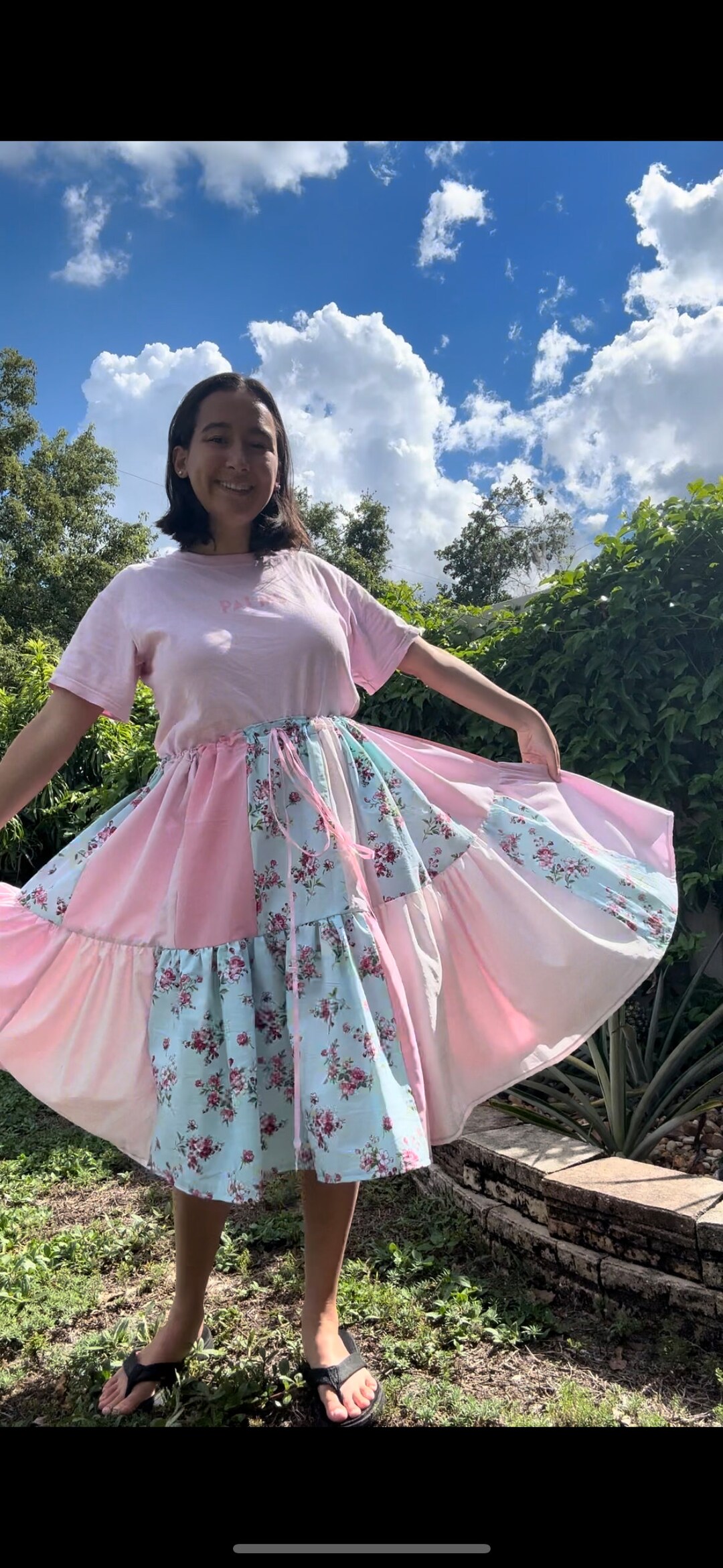 Super Duper Size Adjustable Skirt | One Size | Cherry Blossom Dreams - Etsy