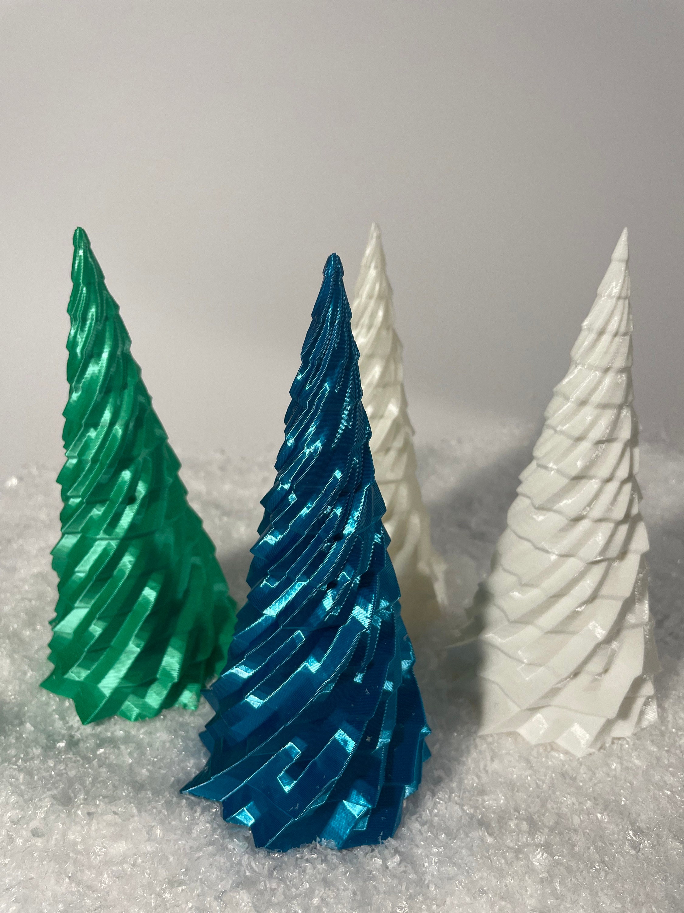 3D Printed Christmas Tree LED Tea Light Cover STL File - Etsy