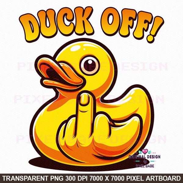 Middle Finger Rubber Duck - Etsy