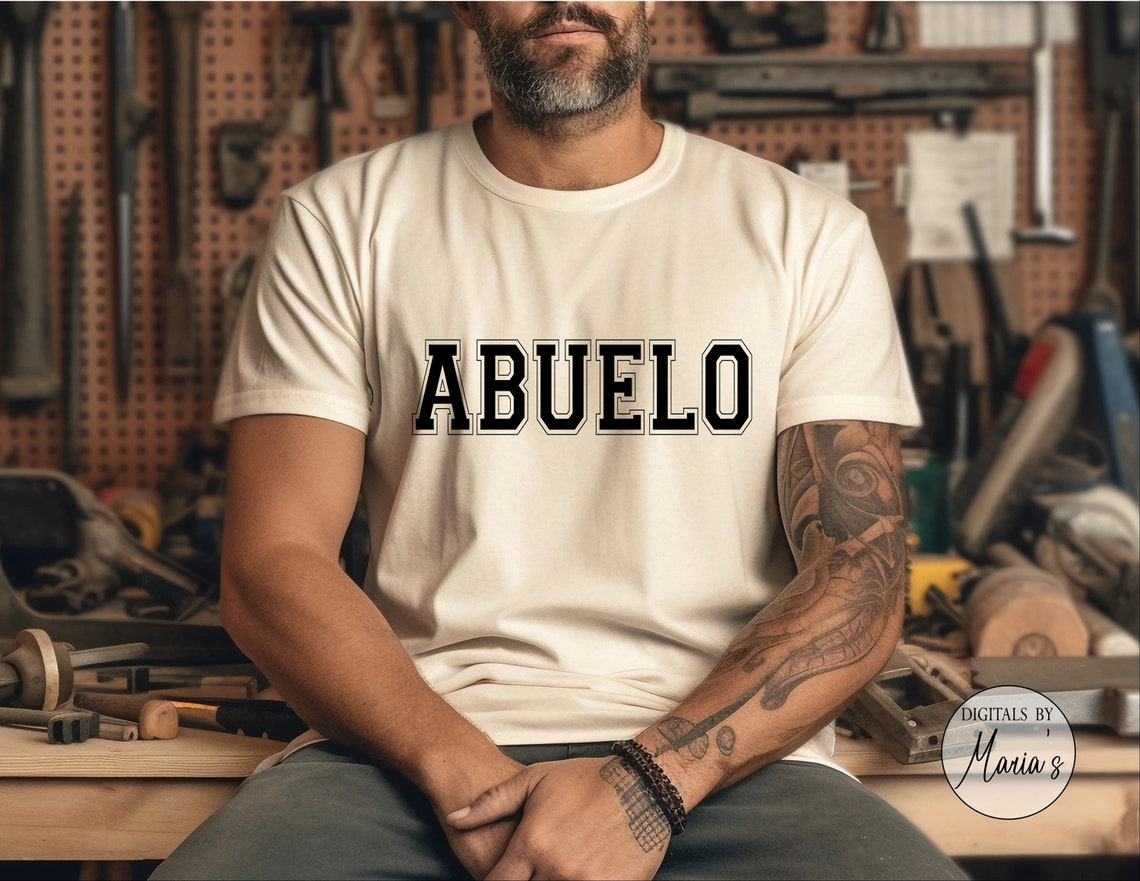 Abuelo Papa Varsity SVG PNG, Papa Jersey Shirt, Varsity Font PNG Svg - Etsy