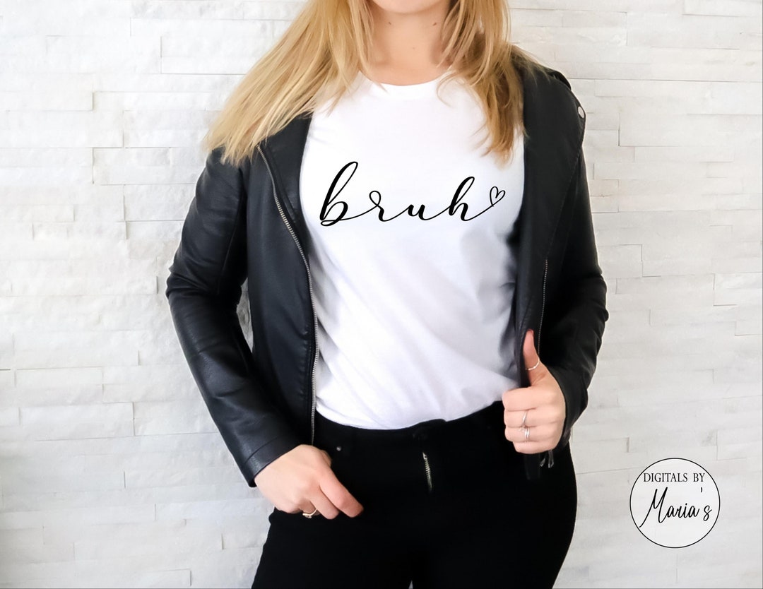 Bruh Shirt Design SVG PNG, Bruh Jersey Shirt, Mother's Day - Etsy