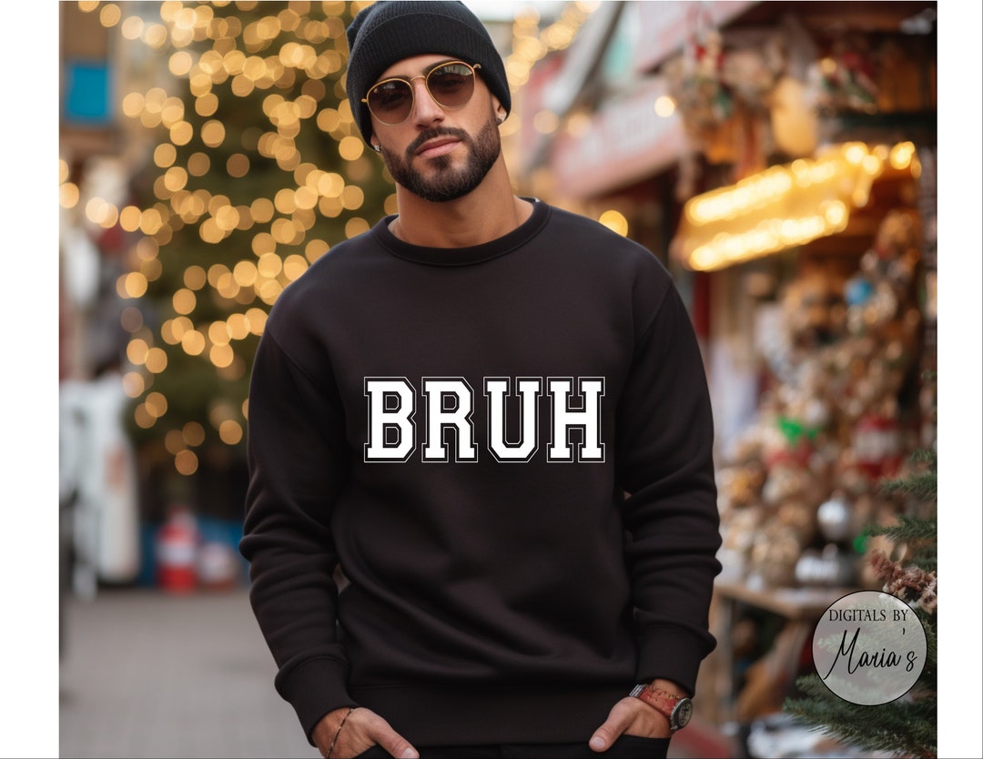 Bruh Varsity Shirt SVG PNG, Bruh Jersey Shirt, Varsity Font PNG, Mothers Day, Fathers Day - Etsy