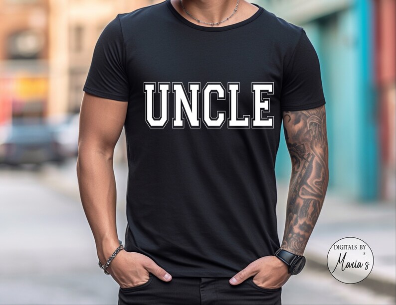 Uncle Varsity Shirt SVG PNG, Uncle Jersey Shirt, Varsity Font PNG - Etsy