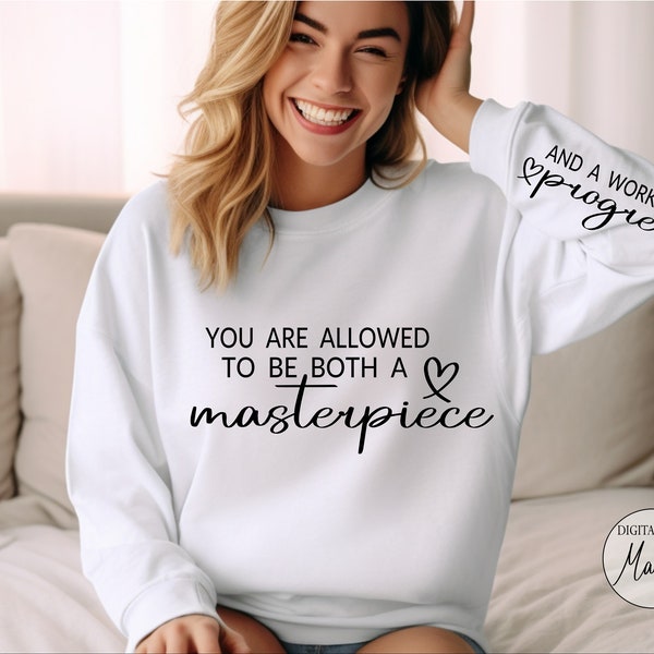 Masterpiece and Work in Progress Png - Etsy