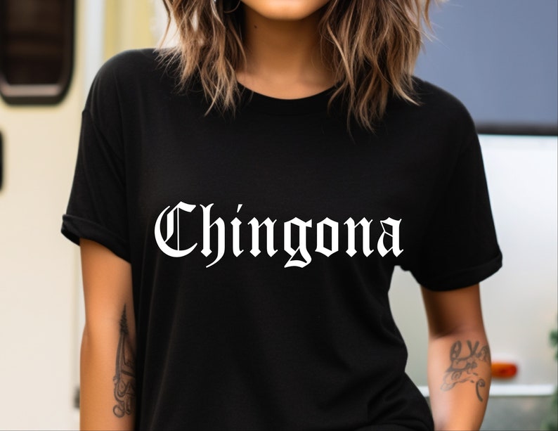 Chingona PNG, Latina Design, Mexican Woman PNG Shirt Design - Etsy
