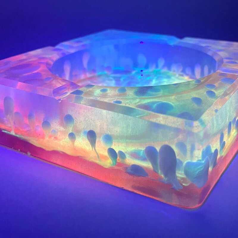 Resin Ashtray - Etsy