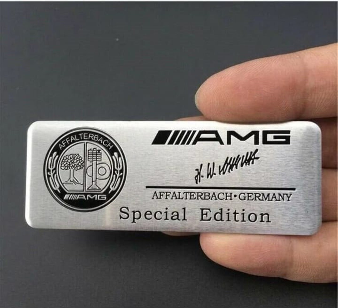AMG Special Edition Logo Emblem Multimedia Badge Sticker - Etsy