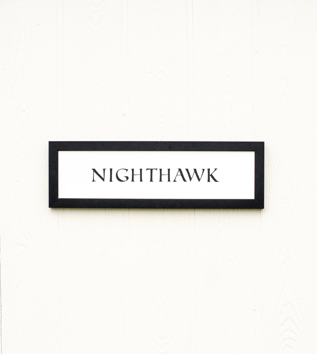 Nighthawk step Brothers Wood Framed room Decor Sign - Etsy