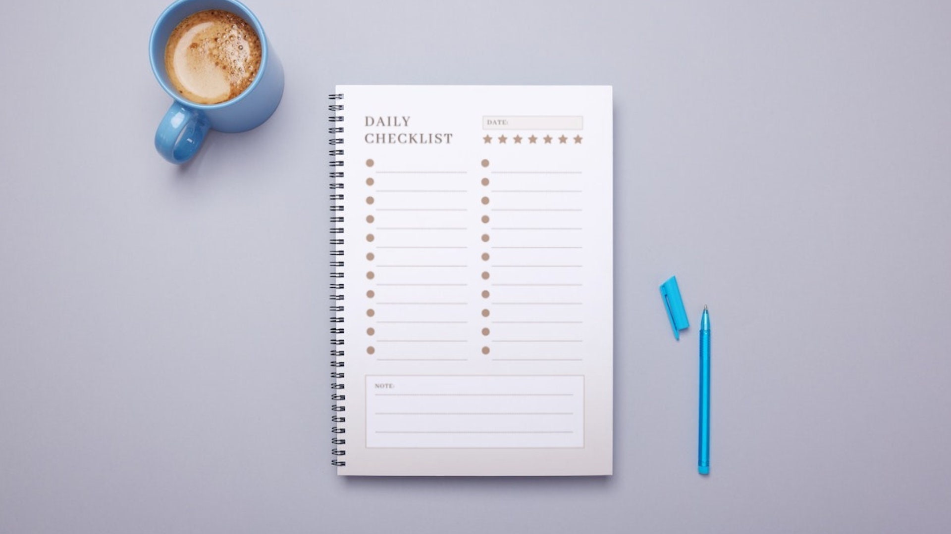 Editable Daily Checklist Printable Daily to Do List Daily Checklist ...